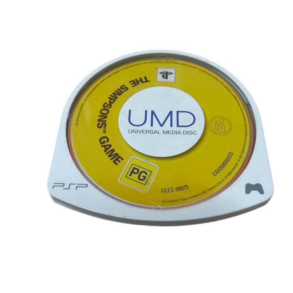 Used The Simpsons Game - PSP Disc Only - Own4Less